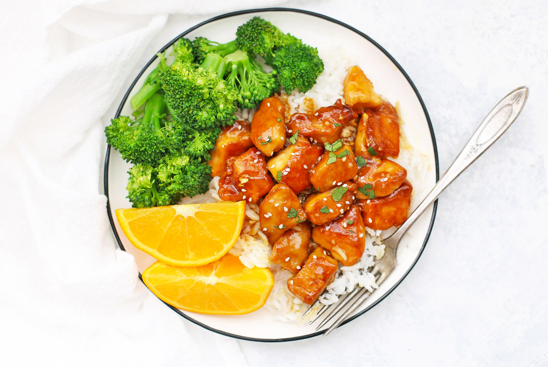 Healthy Orange Chicken Recipe