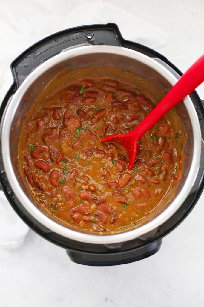 Delicious Instant Pot Red Beans & Rice (EASY Recipe!)