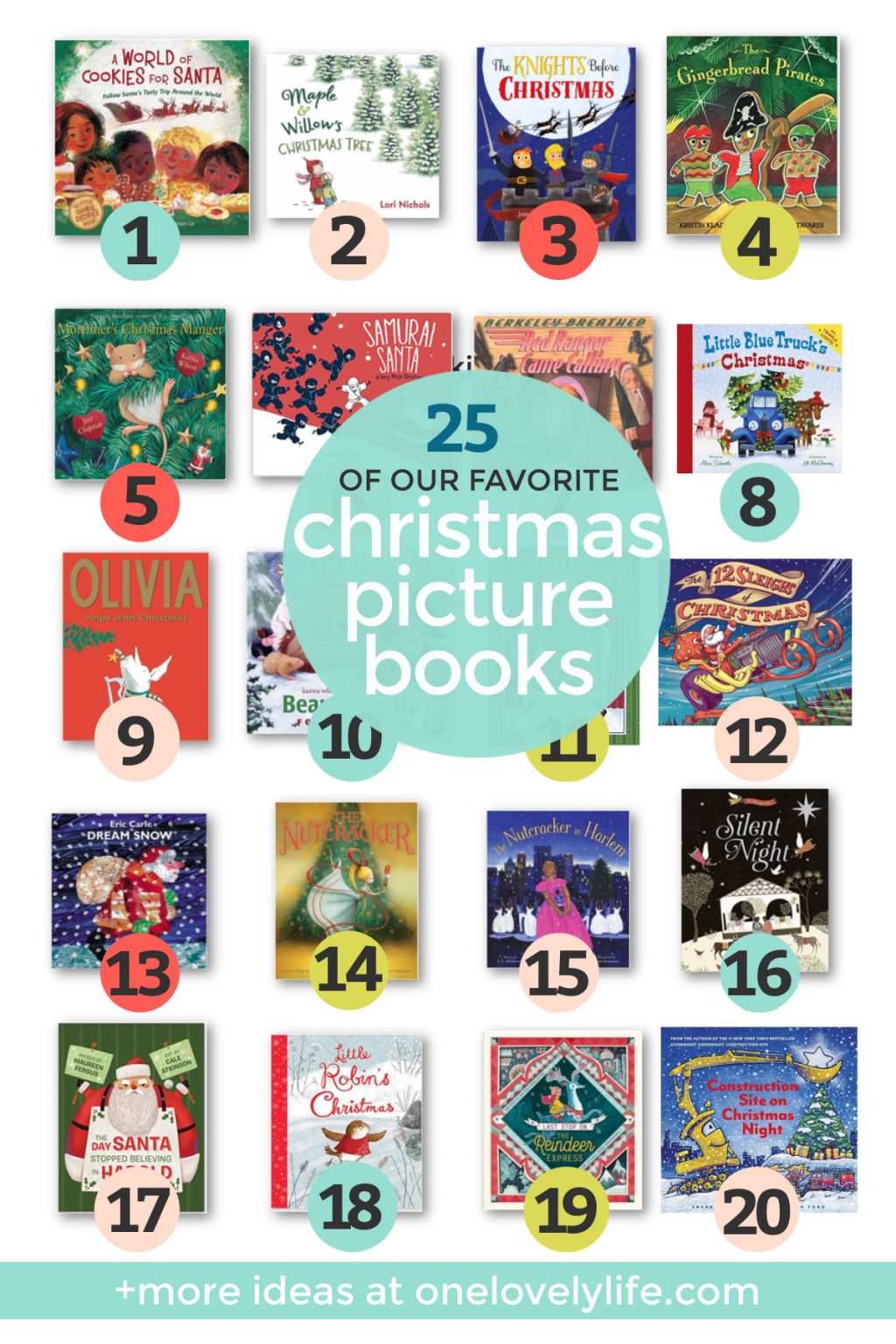 Our Favorite Christmas Picture Books For Kids • One Lovely Life
