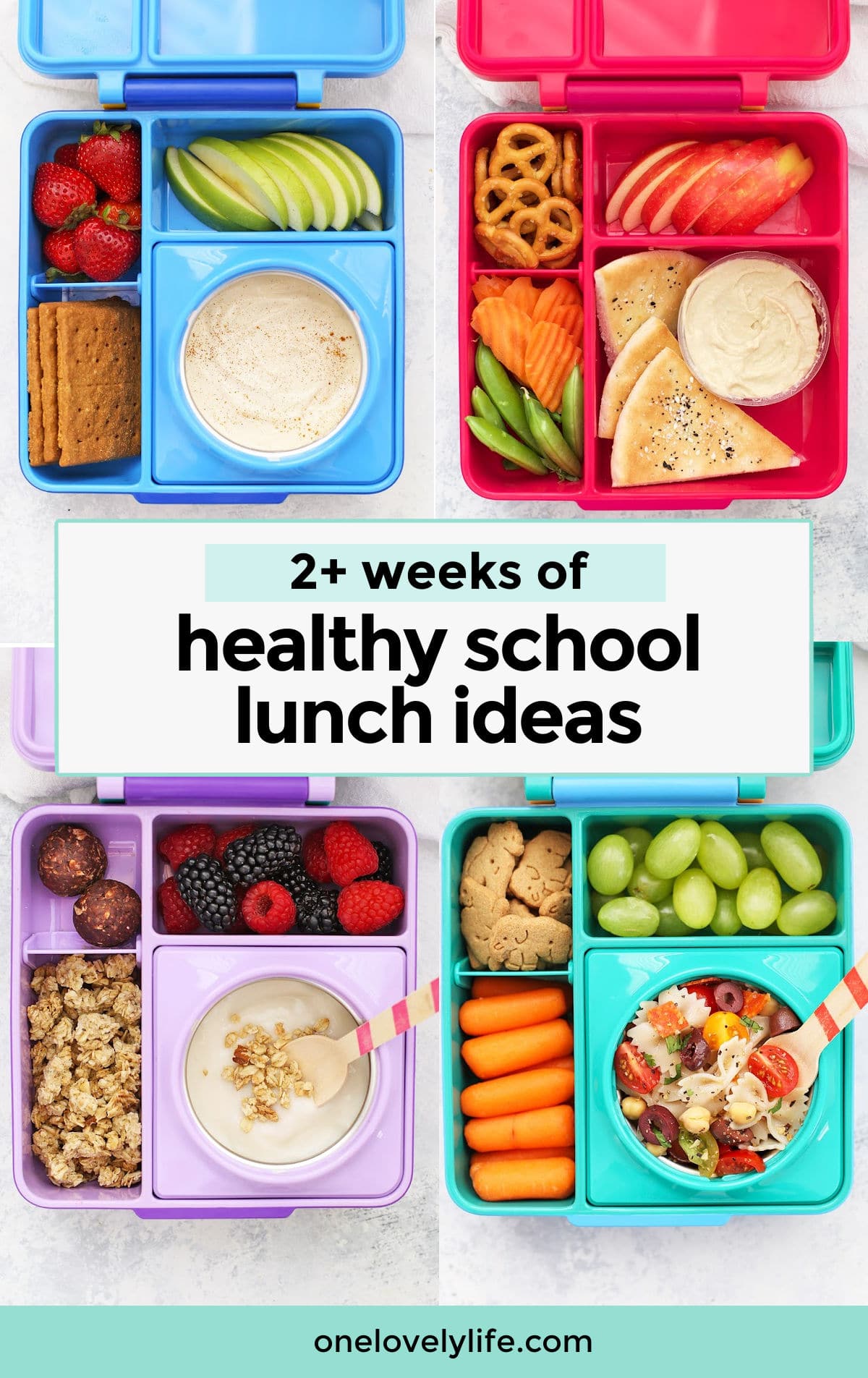 2 Weeks Of Healthy School Lunch Ideas One Lovely Life 2 Weeks Of Healthy School Lunch Ideas One Lovely Life