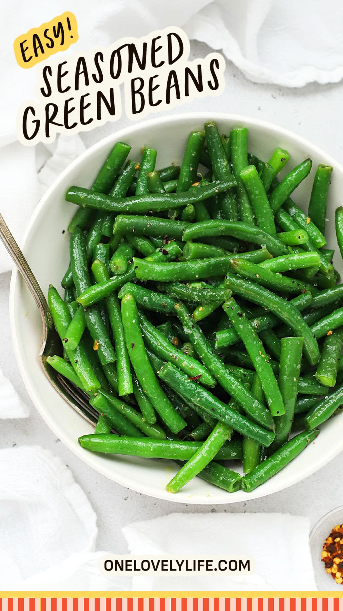 The BEST Seasoned Green Beans