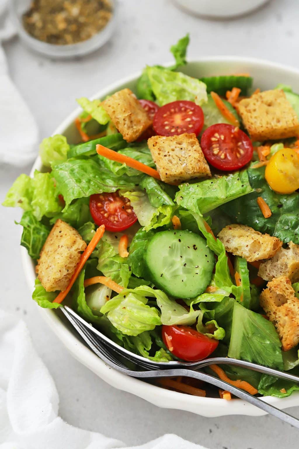 Gluten-Free House Salad (Easy Green Salad Recipe)