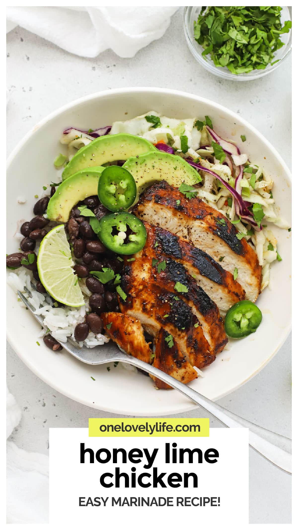 Easy Honey Lime Chicken (Great Meal Prep Recipe!)