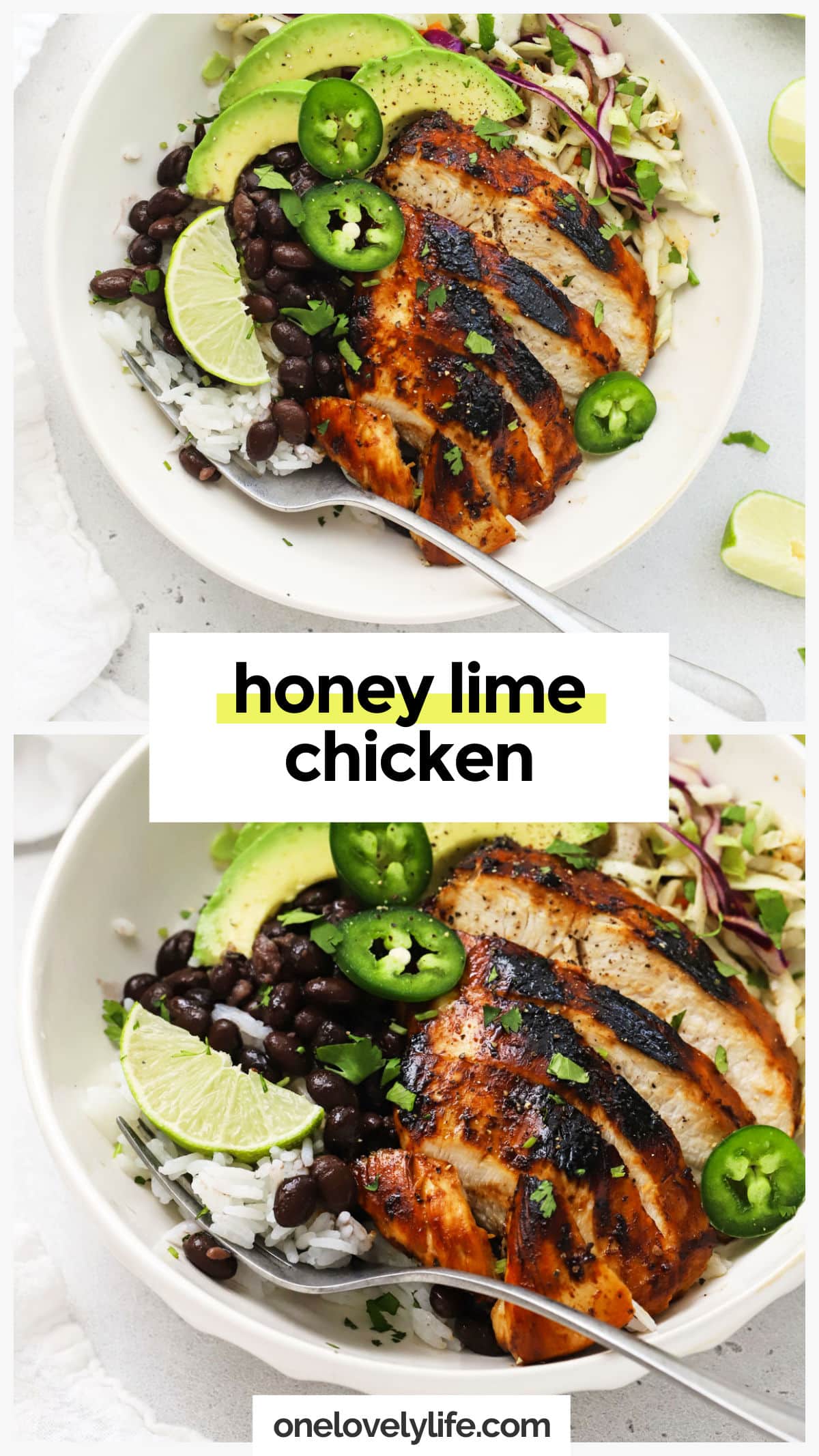 Easy Honey Lime Chicken (Great Meal Prep Recipe!)