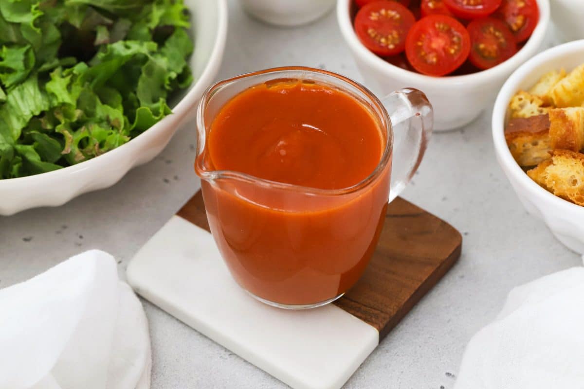 Easy Homemade French Catalina Dressing (Lower Sugar!)