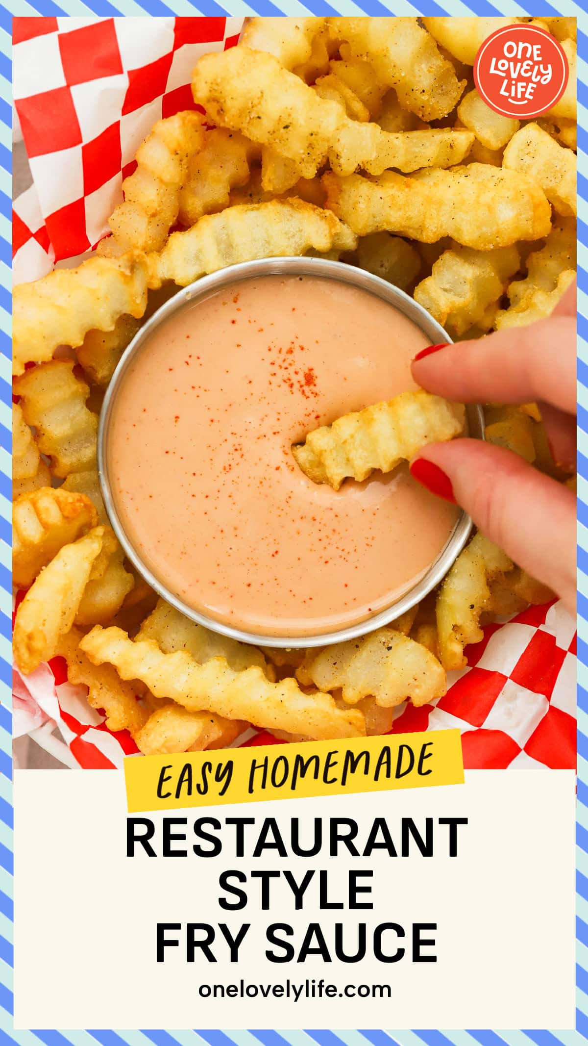 Classic Fry Sauce (Easy French Fry Dipping Sauce!)